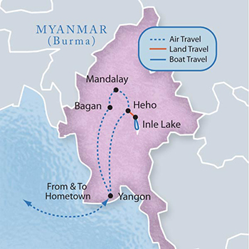 Myanmar with Luxury & Style (8 Days): A Sample Itinerary - DavidTravel